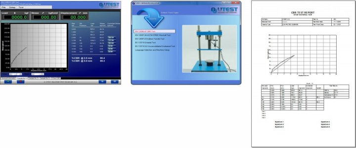 Automatic CBR Test Machine - CBR Test Machines - Utest Material Testing ...