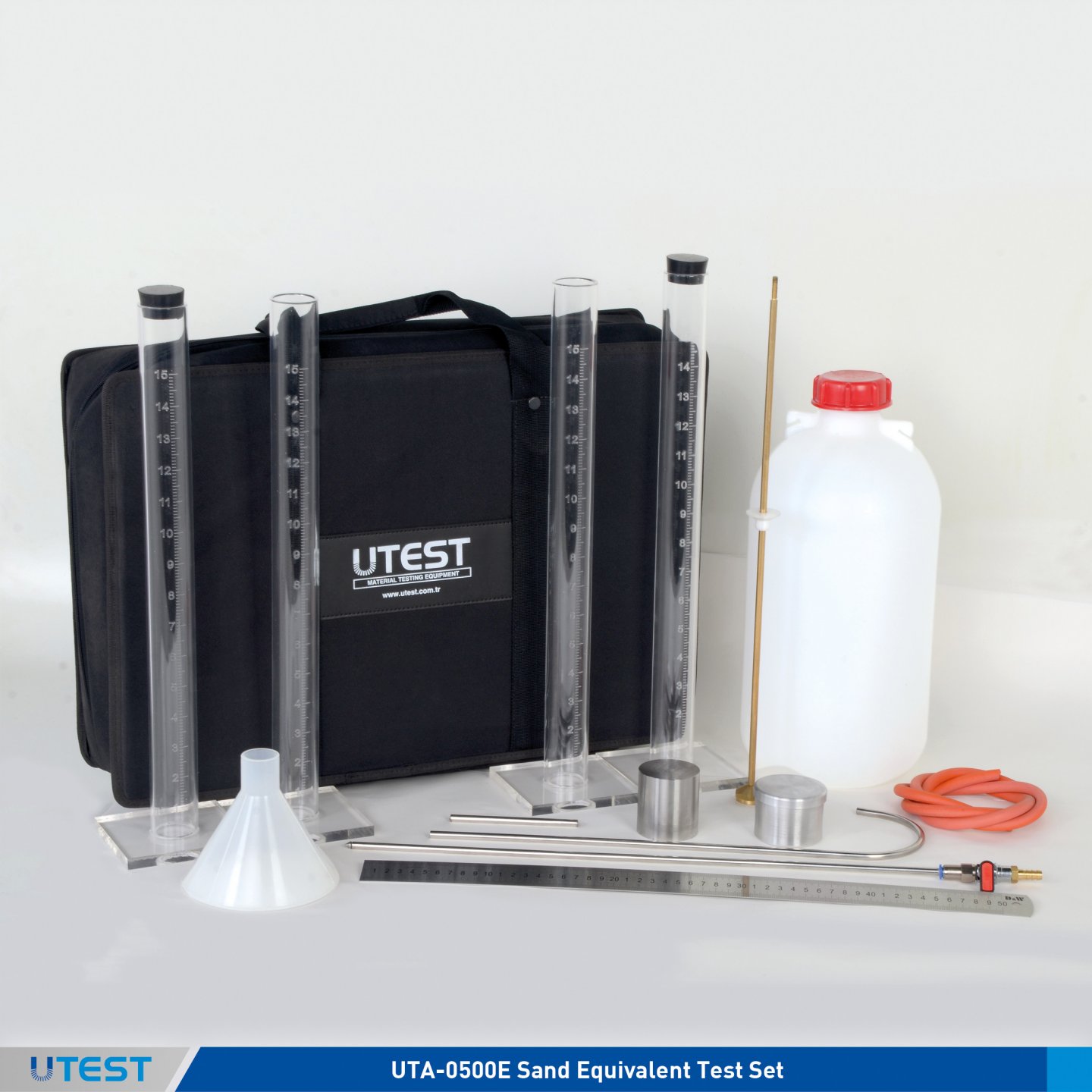 Sand Equivalent Test Sets - Fines Quality - Utest Material Testing ... Sand Equivalent Test Sets - Fines Quality - Utest Material Testing ...
