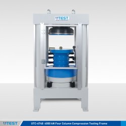 EN 12390-4 Four Column Compression Testing Frames for Cubes and ...