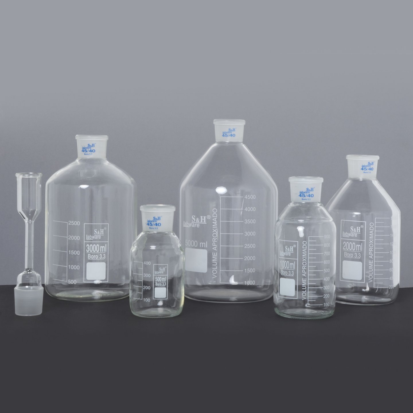 Pyknometers (Bottle Type) - General Glassware - Utest Material Testing ...