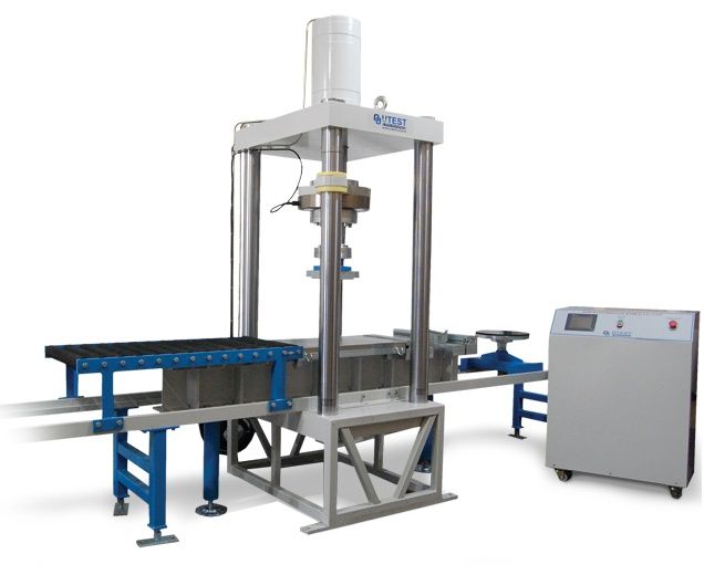 Railway Concrete Sleepers & Bearers & LVT Blocks Static Testing Machine ...