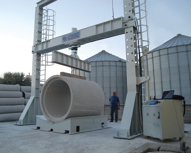 Concrete Pipe Testing Machine - SPECIAL TESTING SYSTEMS - Utest ...
