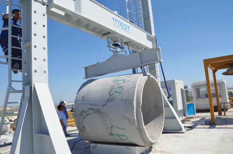 Concrete Pipe Testing Machine - SPECIAL TESTING SYSTEMS - Utest ...