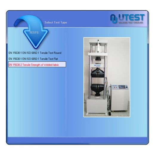 Hydraulic Universal Testing Machine - UNIVERSAL TESTING SYSTEMS - Utest ...