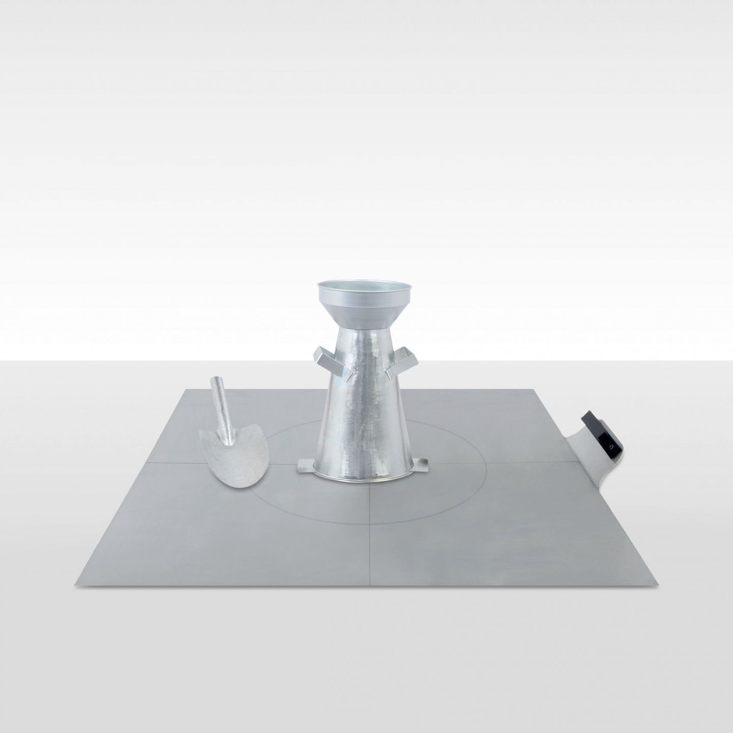 SCC - Slump - Flow Test - SCC - Workability & Consistency