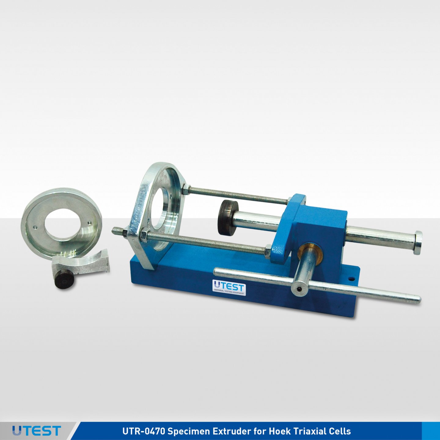 Specimen Extruder for Hoek Triaxial Cells - Uniaxial & Triaxial Tests